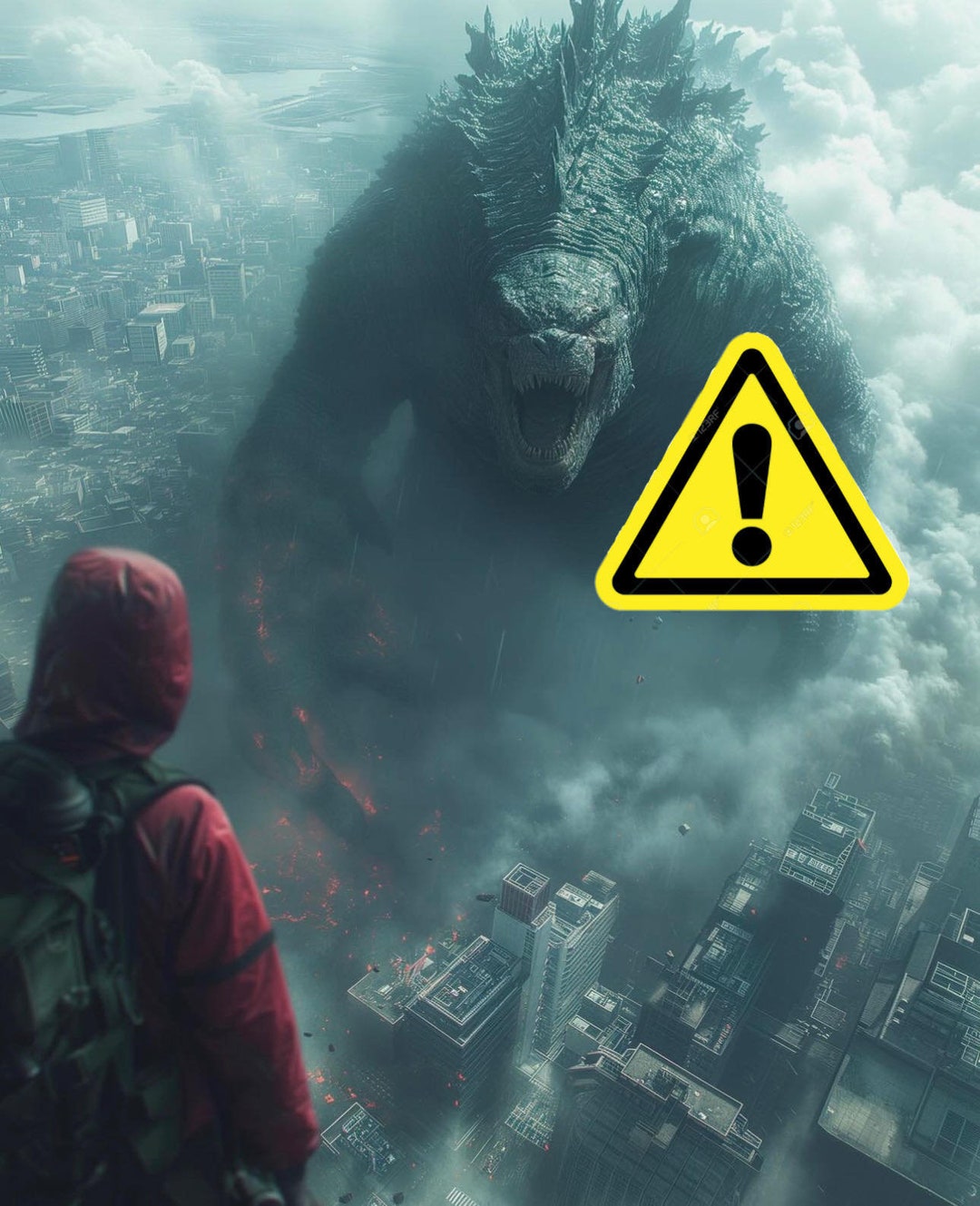 Godzilla Rampage in a City - Etsy Canada