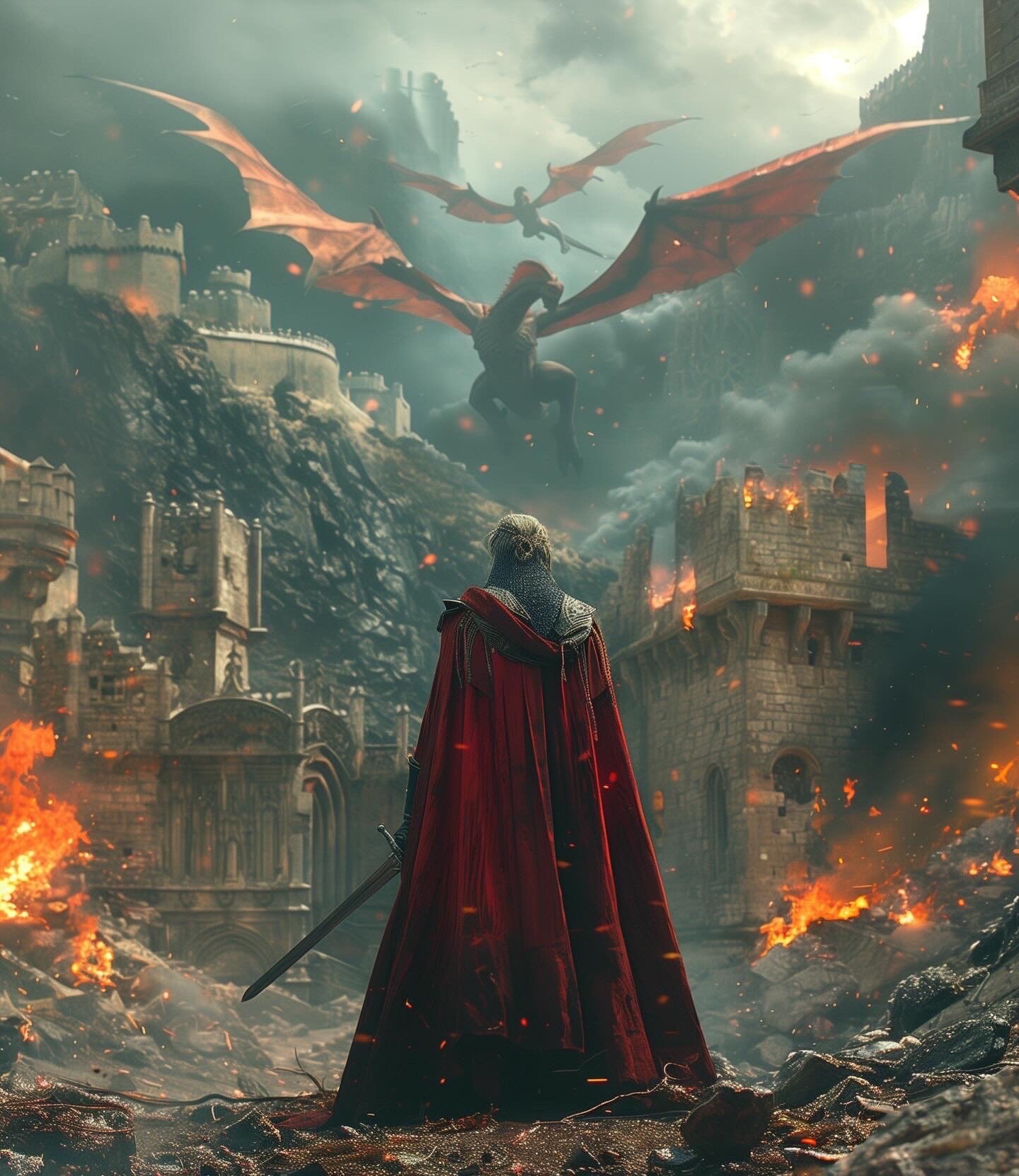 Knights & Mythical Beasts: Epic Digital Battle Series - Etsy