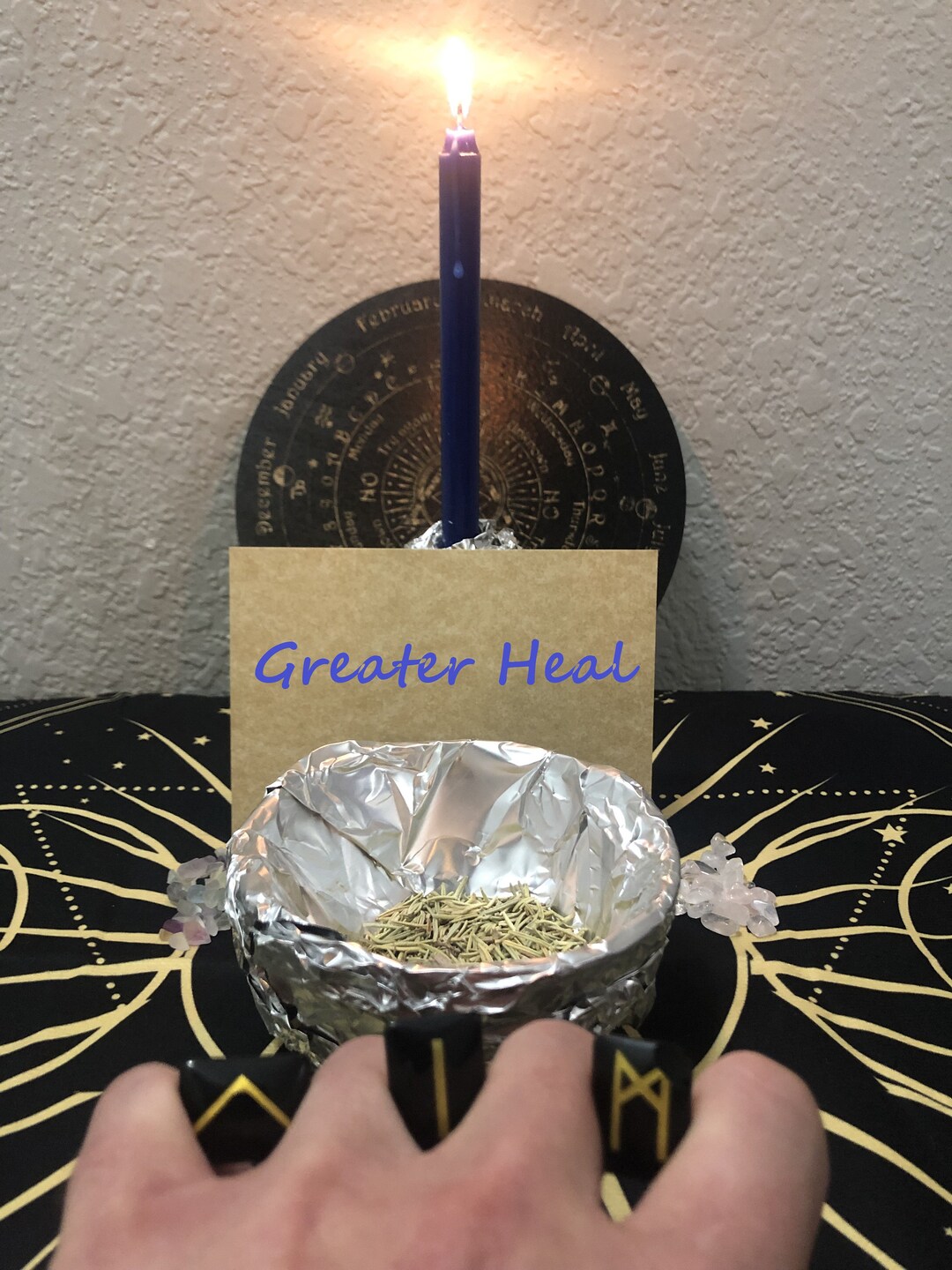 Greater Heal Spell - Etsy