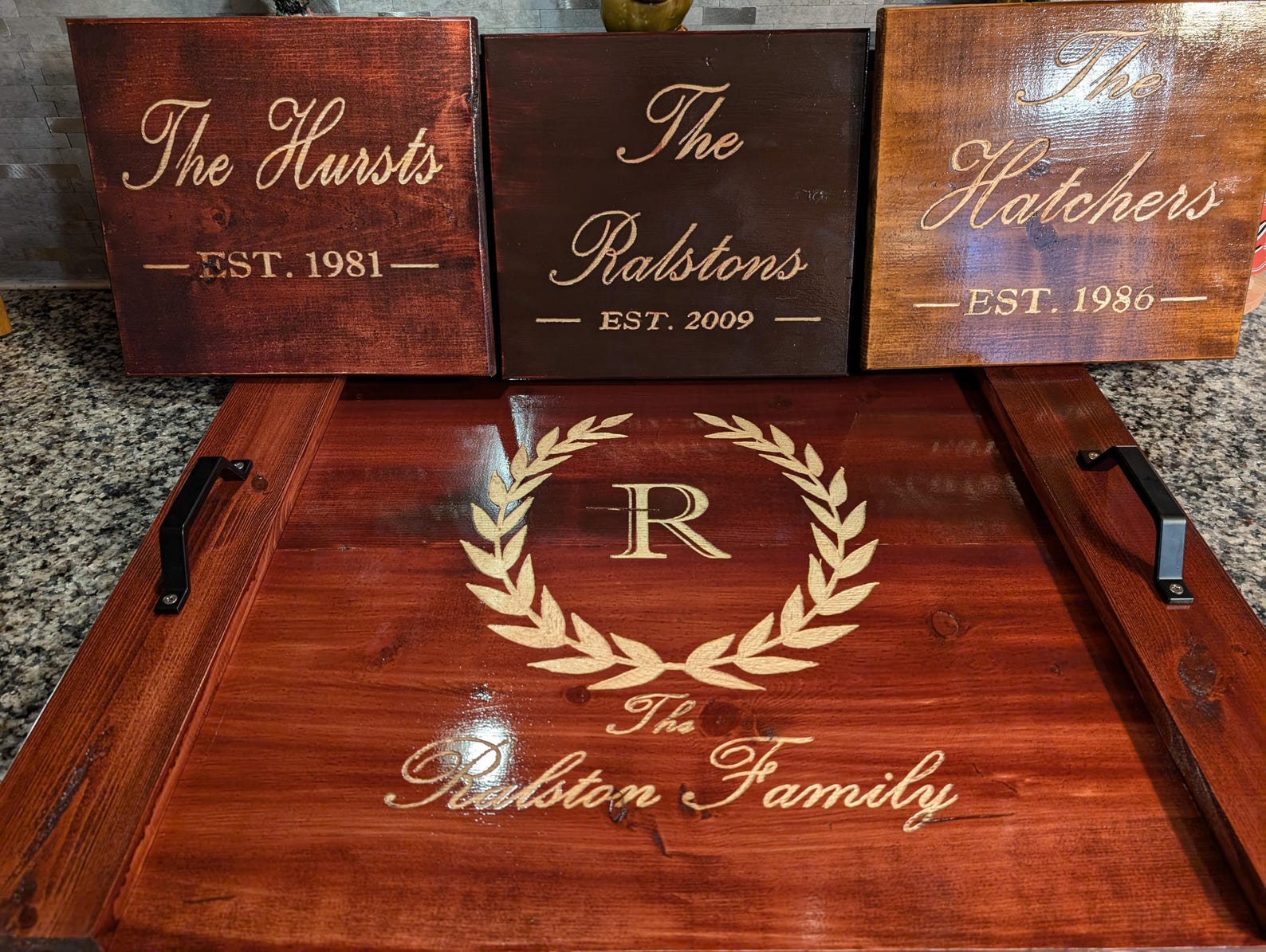 Custom Hand Engraved Noodle Board: Personalized Kitchen Decor - Etsy