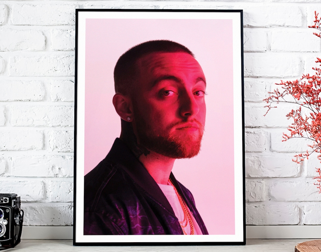 American Rapper Mac Miller Poster Malcolm James Mccormick - Etsy