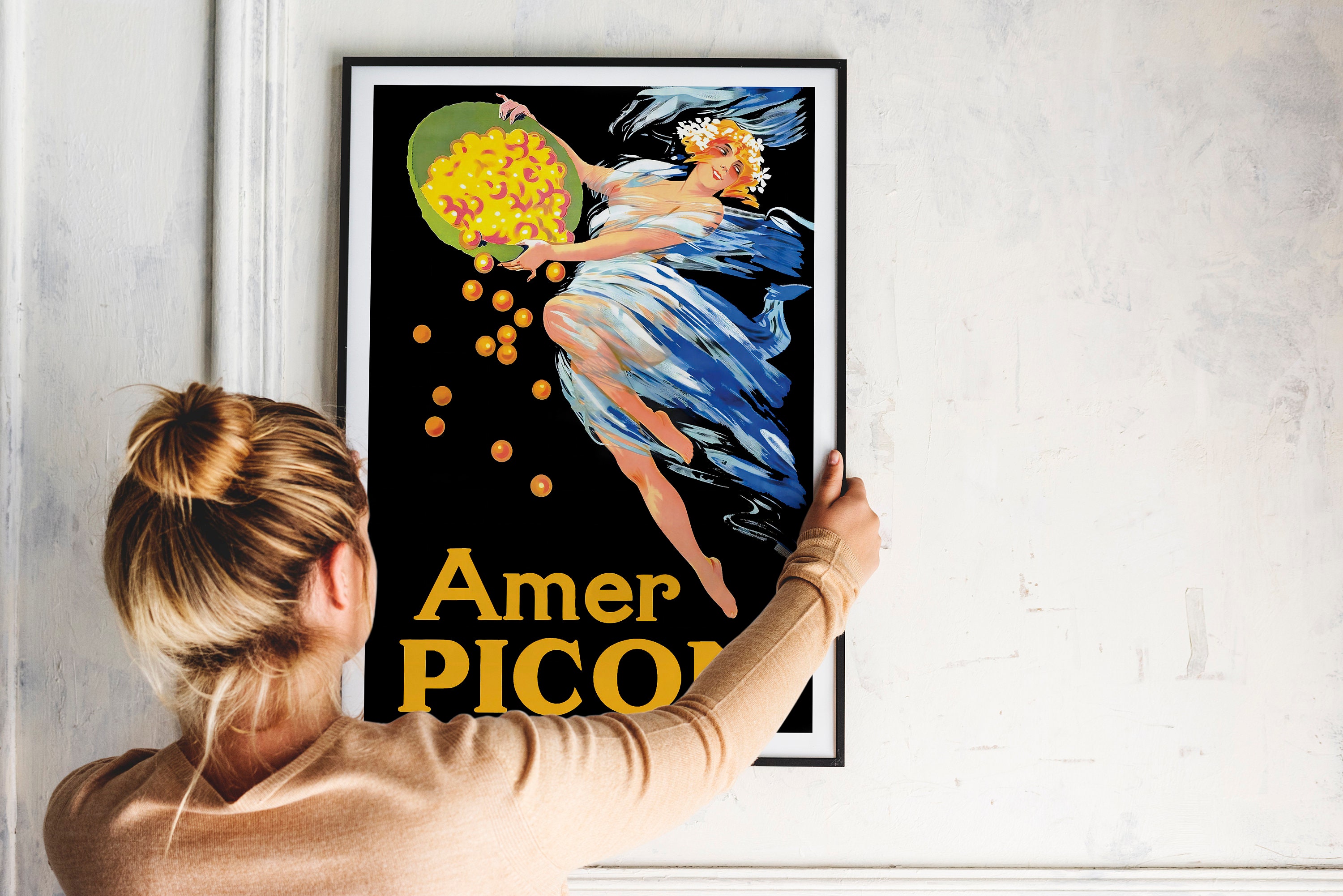 Amer Picon Vintage Food&drink Poster Art Deco, Canvas Print, Gift Idea ...