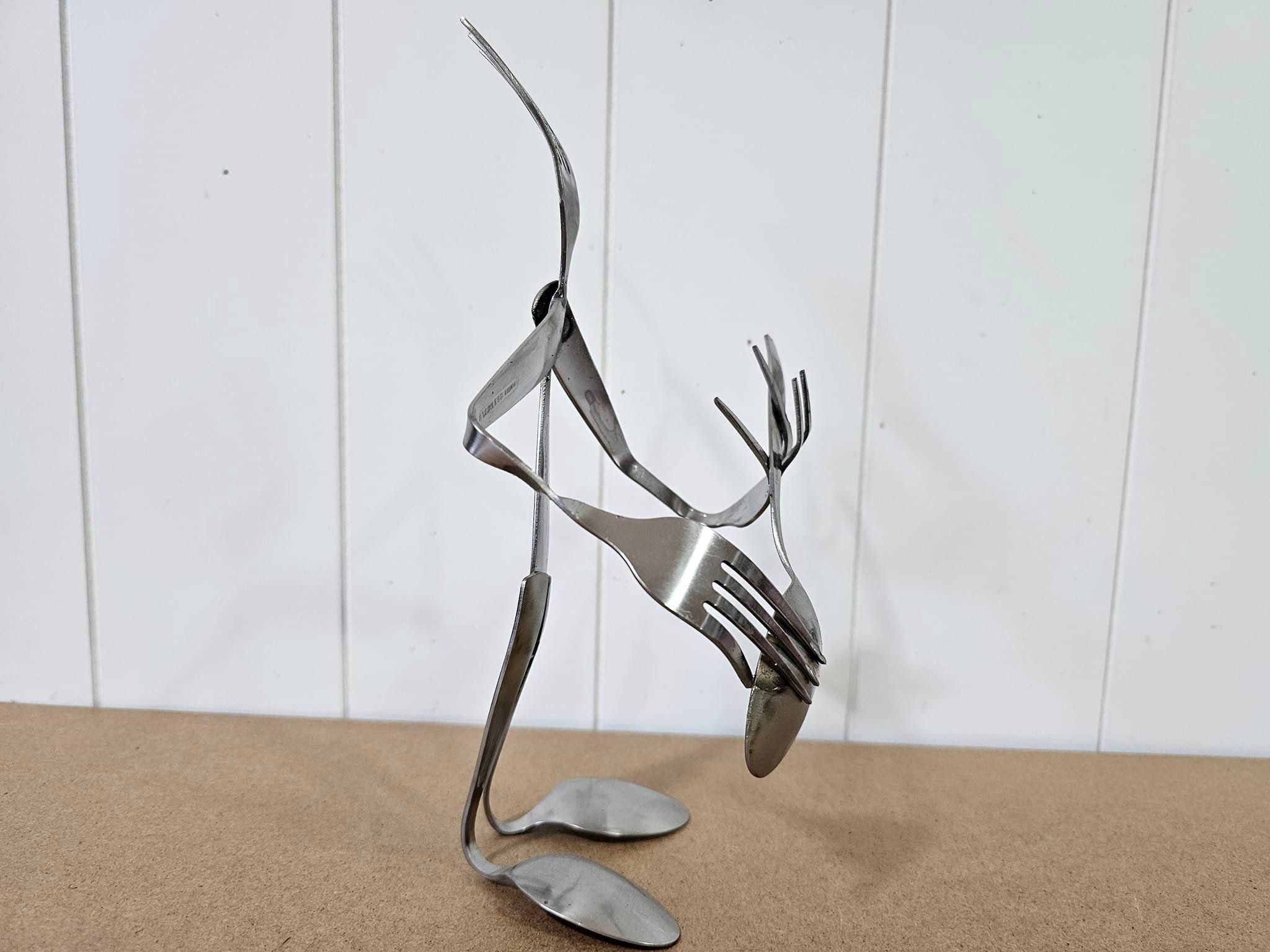 Guitar Player, Made With Spoons and Forks, Metal Art - Etsy