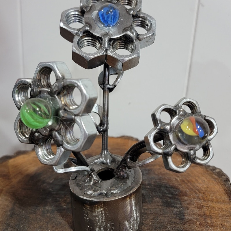 Metal Flowers - Etsy