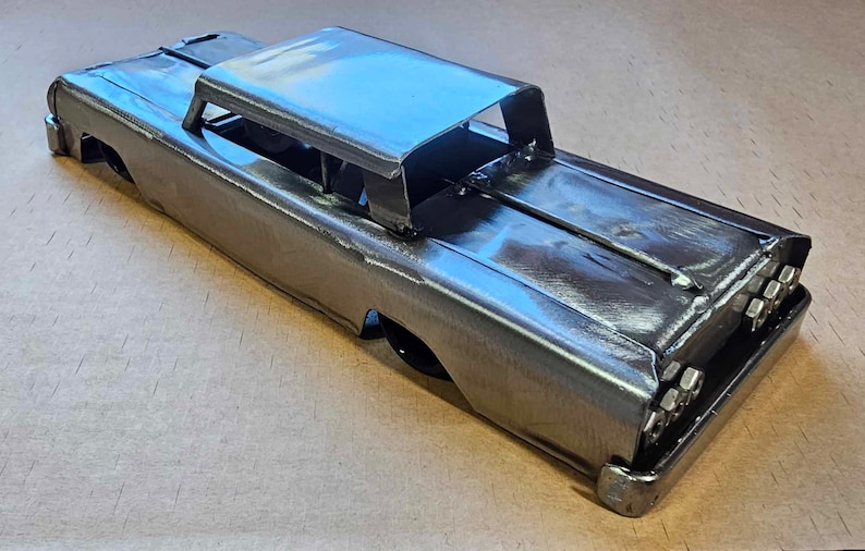 1964 Chevrolet Impala Metal Art, Welded Art, Made Out of Nuts and Bolts ...