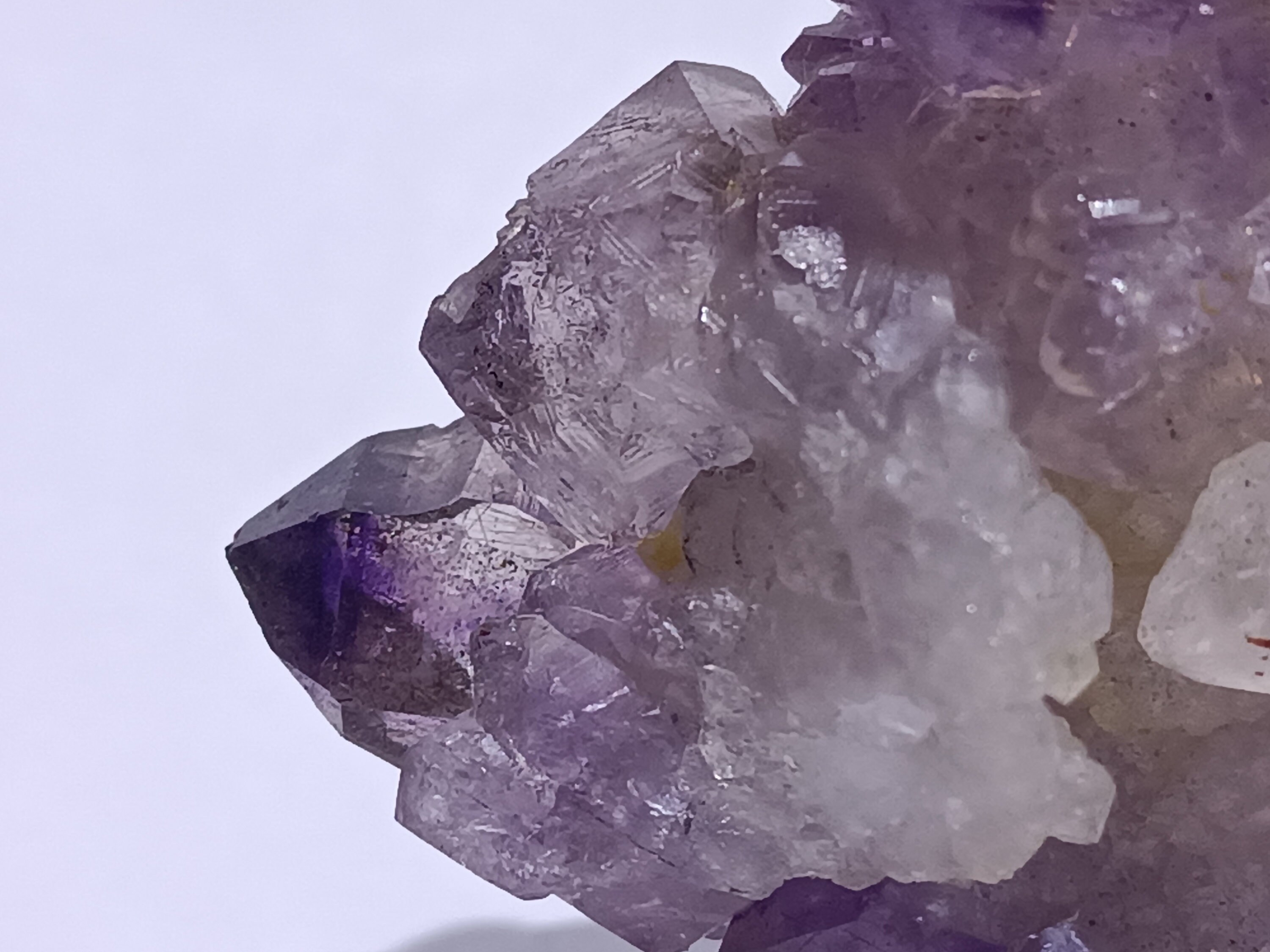Amethyst Quartz With Inclusions Tanzania. - Etsy