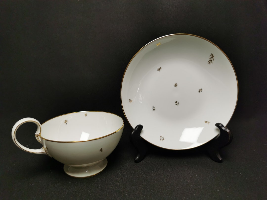 Beautiful Sevres/sèvres 1957 Signature Gold Flowers Cup and - Etsy