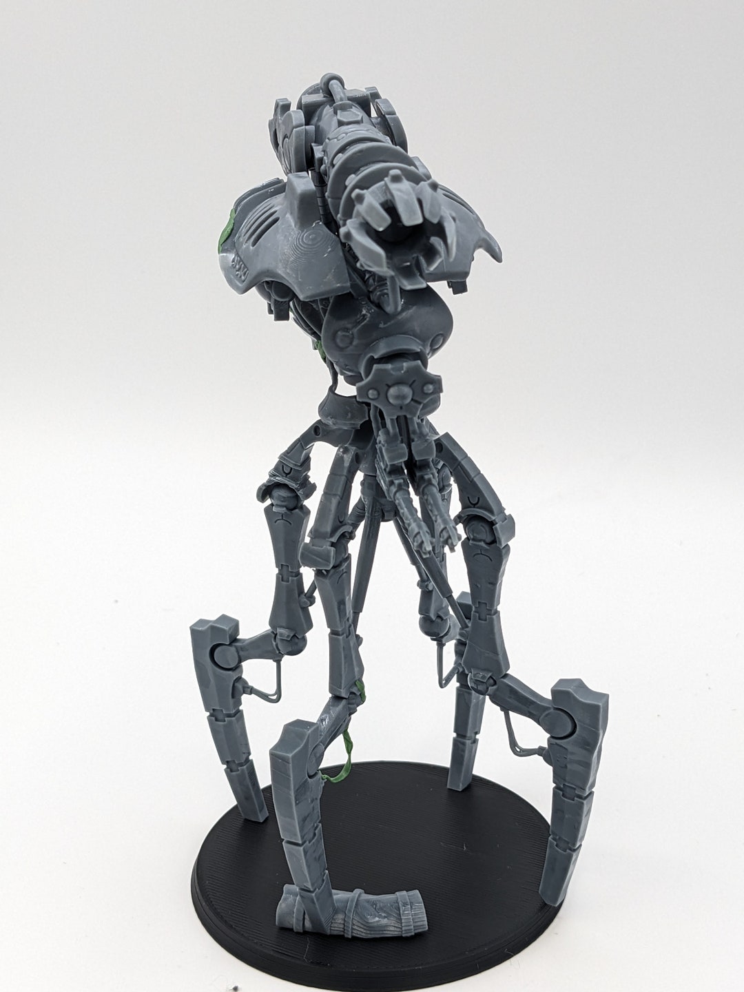 Necron Canoptek Doomstalker Primed Grey With 90mm Hollow Base - Etsy