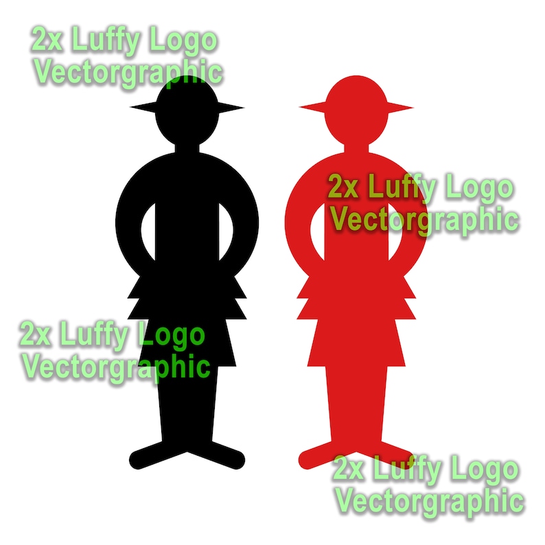 One Piece Logo Luffy Vector Graphic - Etsy