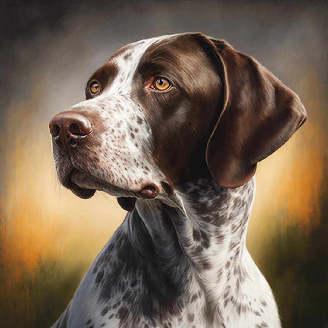 5 German Short Haired Pointer Oil Paintings - GSP - Etsy