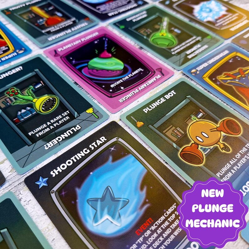 Plungers and Planets - an Expansion for Butts in Space: the Card Game ...