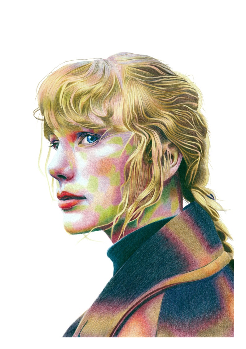 Taylor Swift A4 Fine Art Print - Etsy
