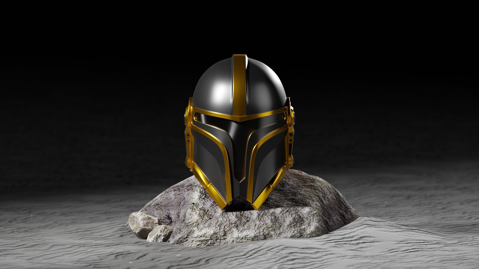 High Arbiter Mandalorian Modern Helmet Digital Print Files v1 - Etsy