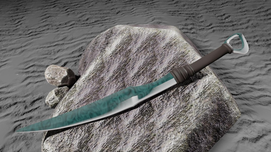 Neytiri Hunting Knife | Avatar Na'vi Knife | Digital Print Files (v1 ...