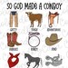 God Made a Cowboy Png/ Cowboy Png/ Youth Western Png/ Cowboy ...