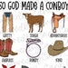 God Says I Am Cowgirl Png/ Cowgirl Png/ Western Png/ Cowgirl ...
