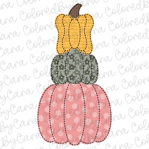 Stacked Pumpkins - Etsy