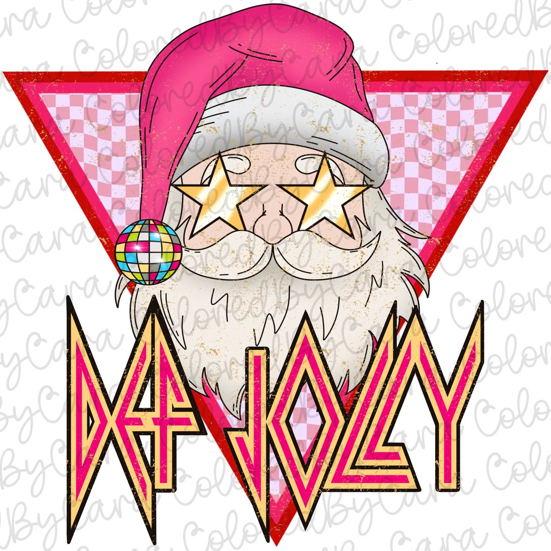 Girls Def Jolly Png/ Christmas Png/ Kid Christmas Sublimation Design ...