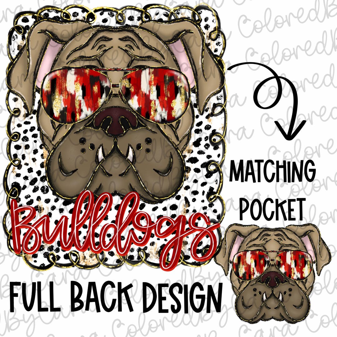 Bulldogs Preppy Mascot Coquette Png Girls Preppy Bulldogs Design Dtf ...