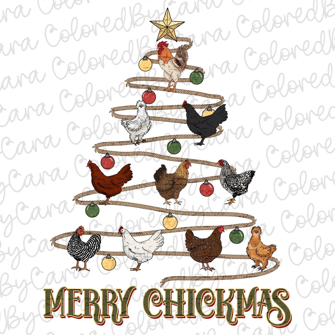 Chicken Png Christmas Chicken Vintage Christmas Png Christmas ...