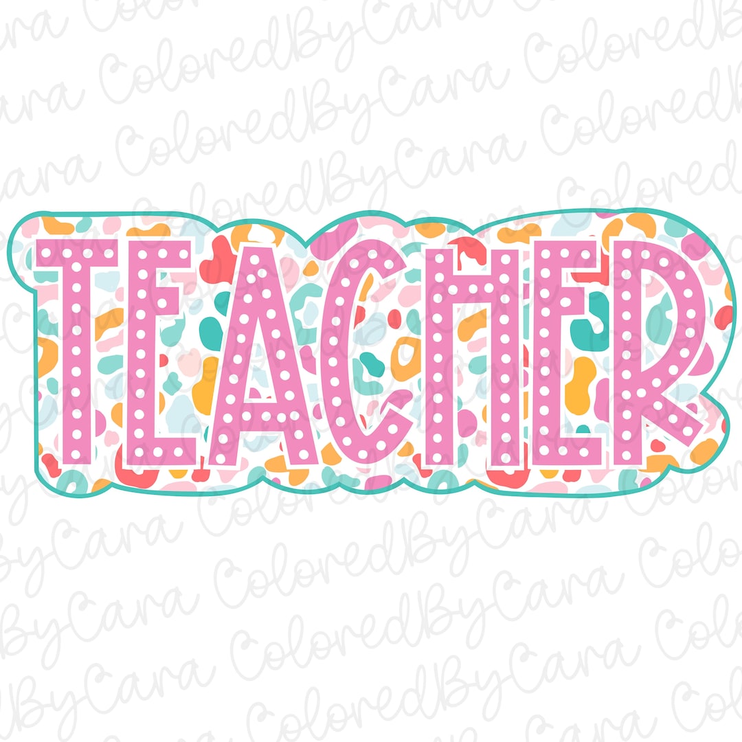 Teacher PNG/ Back to School Png/ Teacher/ School Png/ School Dtf Design ...