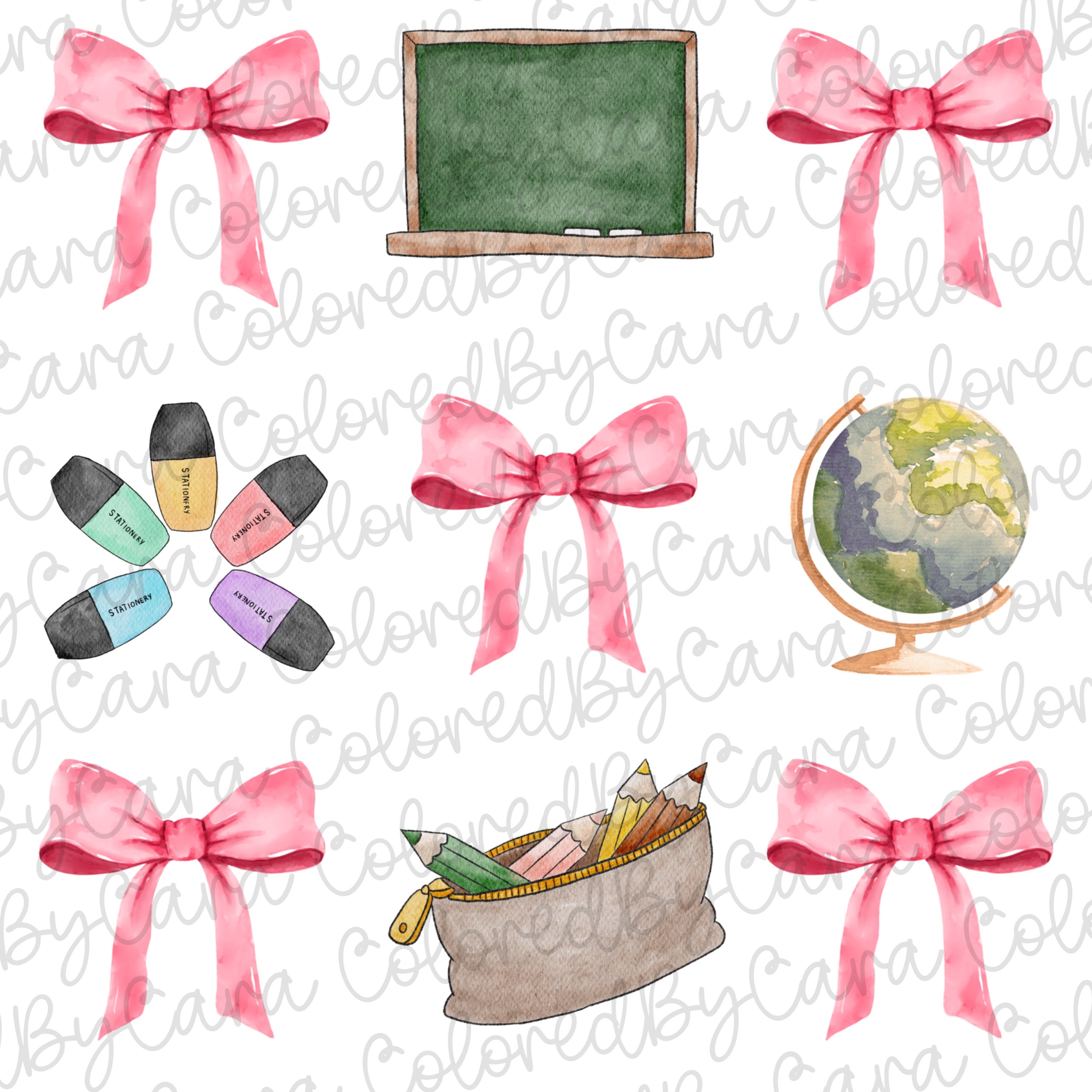 Coquette Teacher Png/ Pink Bow/ Coquette Aesthetic/ Teacher School ...