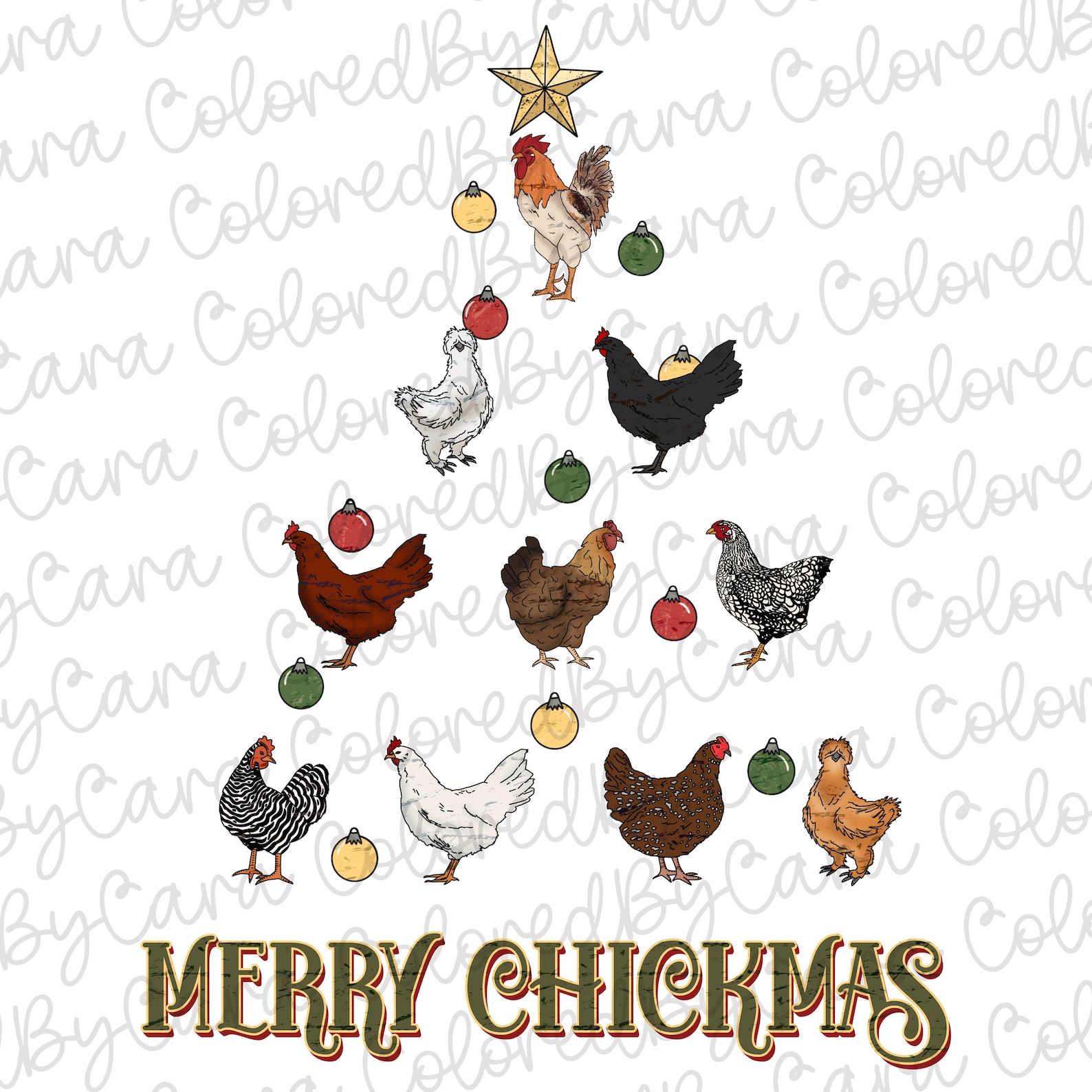 Chicken Png Christmas Chicken Vintage Christmas Png Christmas ...