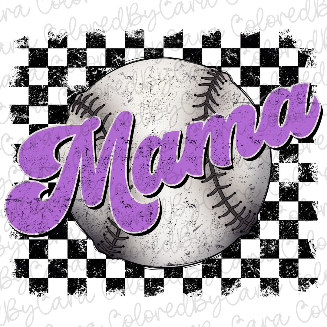 Baseball Mama Png/ Retro Baseball/ Baseball Mama Design for Sublimation ...