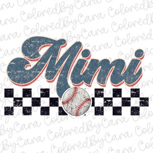 Baseball Mimi Png/ Retro Baseball/ Baseball Mimi Design for Sublimation ...