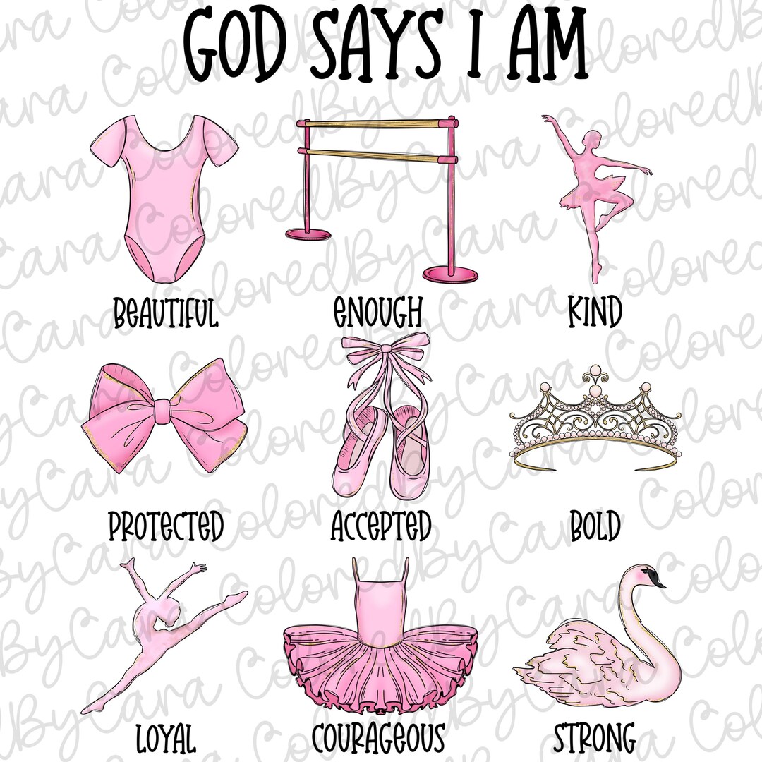 Girl Dancer Png Ballet God Says I Am Dancer Png Pink Dancer Ballerina ...