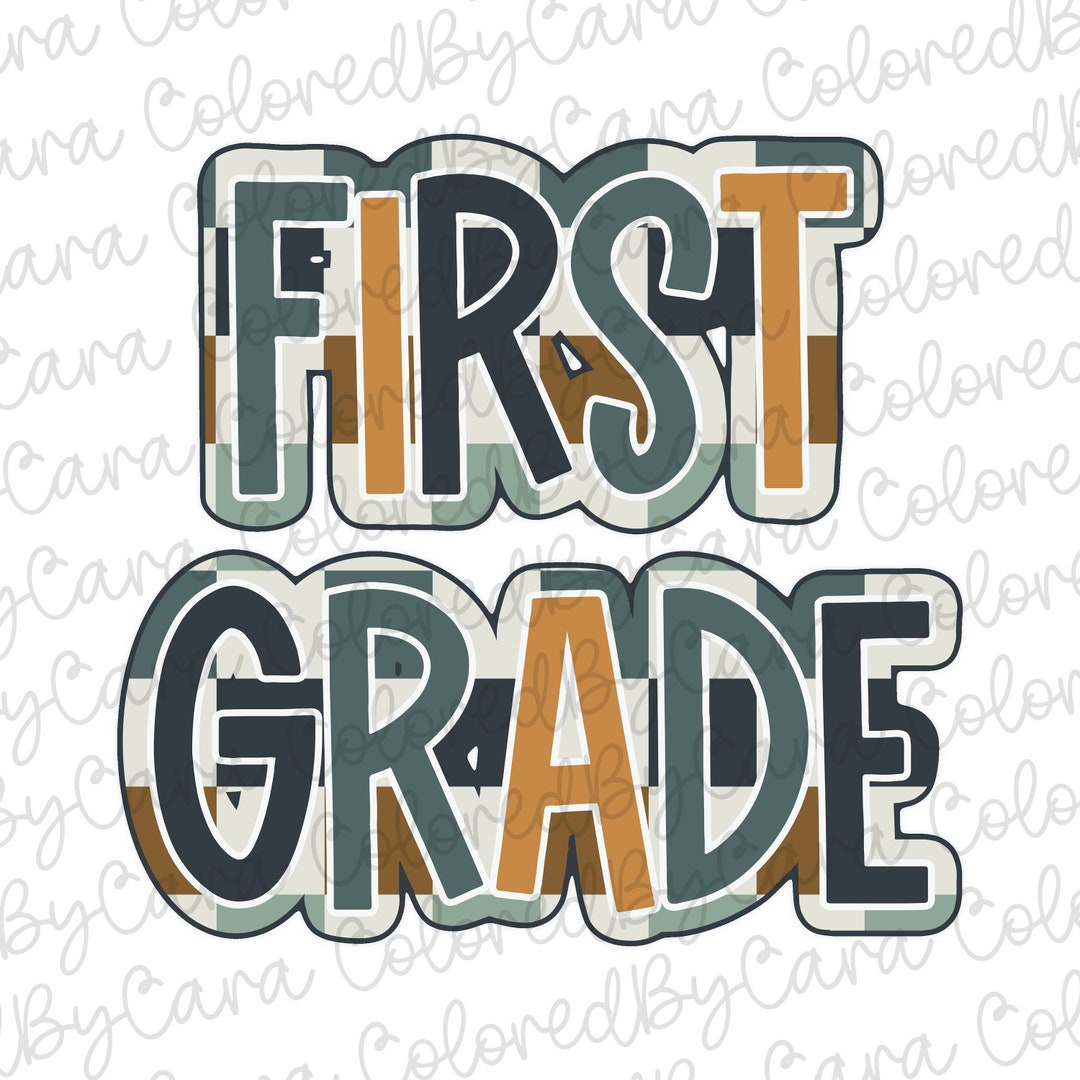 First Grade PNG/ Boy Back to School Png/ Elementary Png/ School Png ...