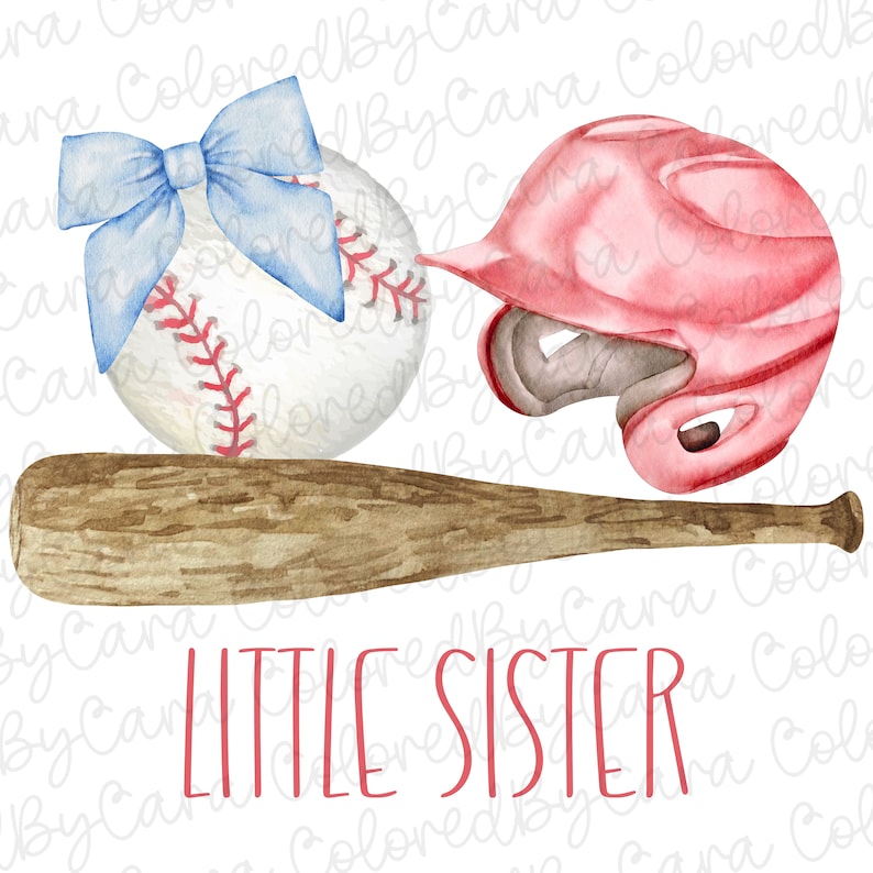 Baseball Sister Png/baseball Sis/ Little Sister/ Glam Baseball Sister ...