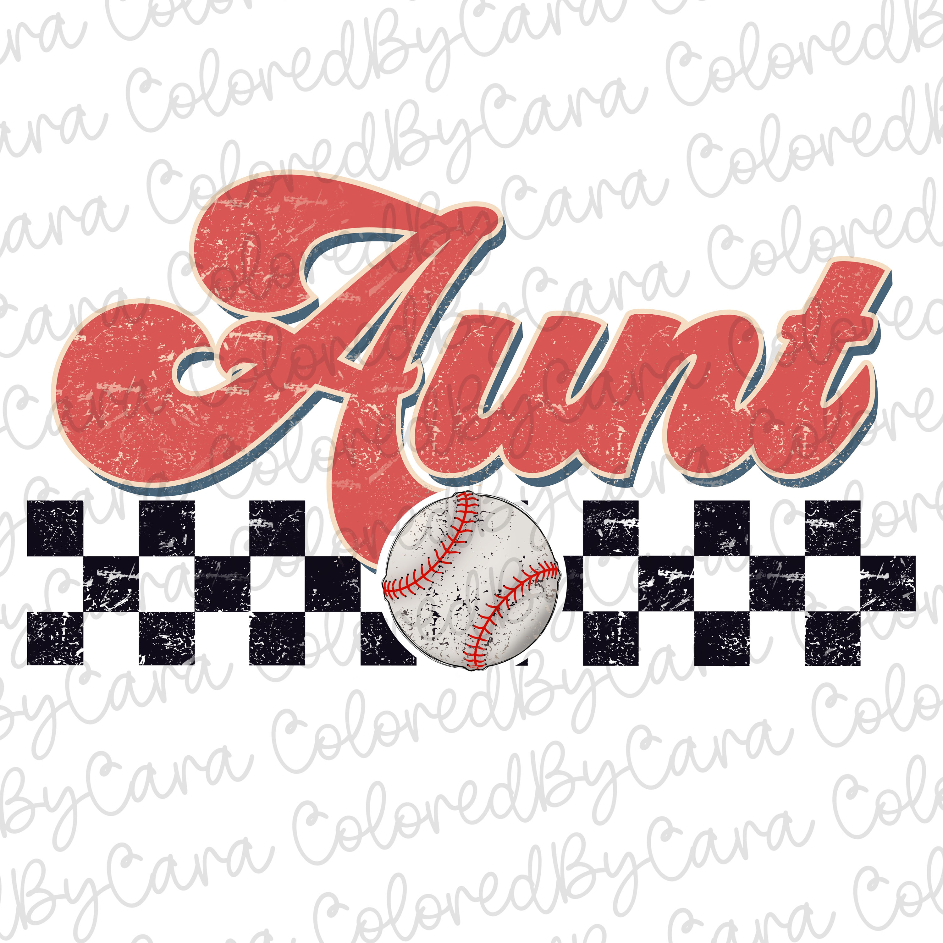 Baseball Aunt Png/ Retro Baseball/ Baseball Aunt Design Sublimation ...