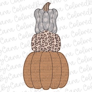 Neutral Fall Stacked Pumpkin Trio Png Girls Fall Pumpkin Designs ...
