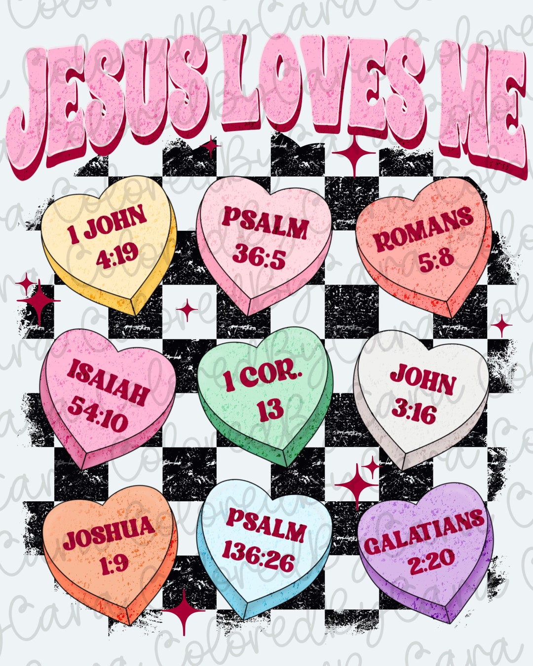 Conversation Hearts Png/ Valentines Png/ Christian Valentine ...