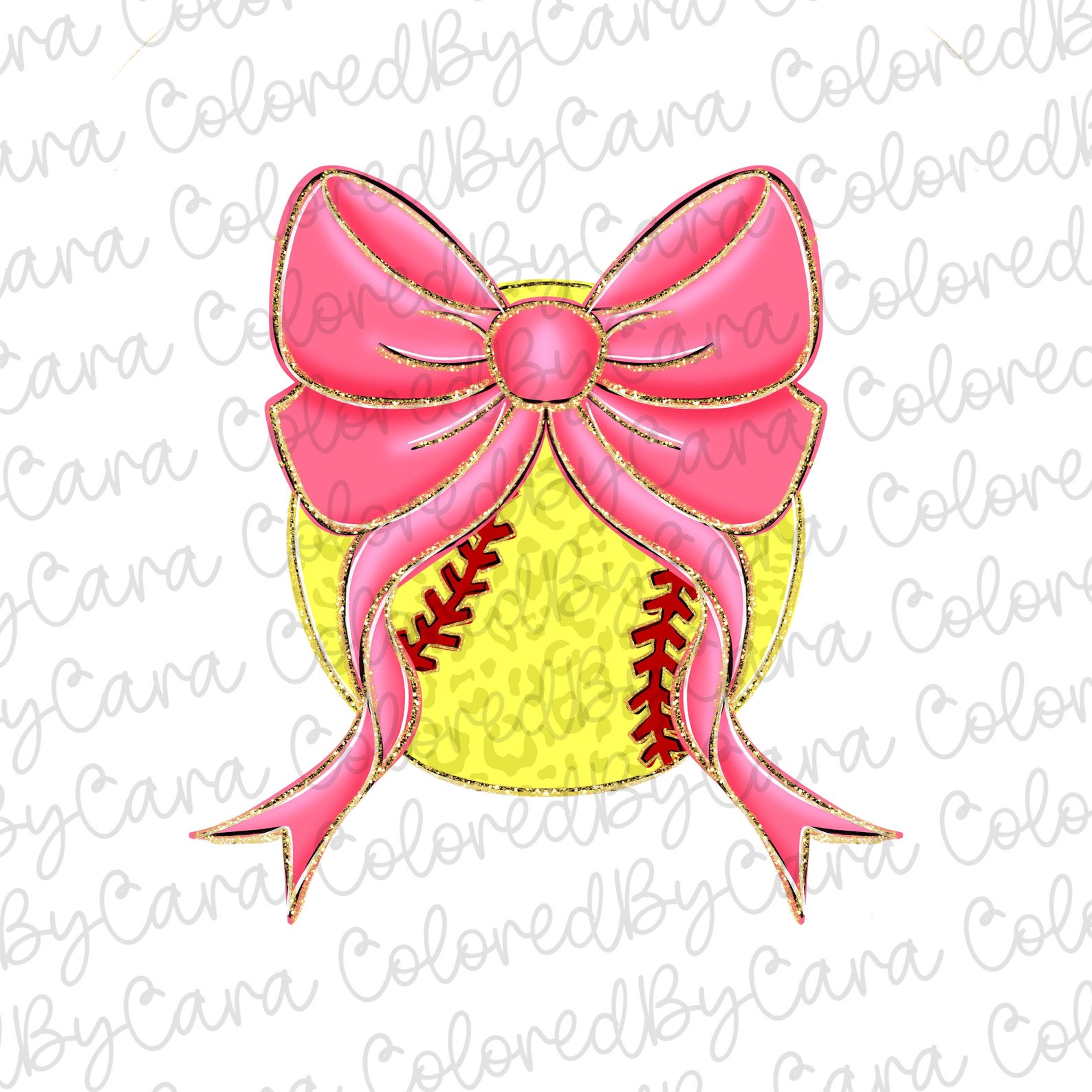 Preppy Pink Softball Mom Png Coquette Softball Mom Baseball Design Dtf ...