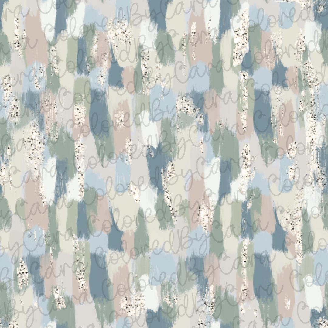 Neutral Brushstrokes Seamless Pattern/ Digital Paper/ Brush Strokes ...