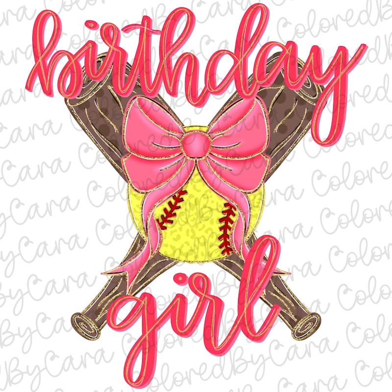 Pink Preppy Softball - Etsy