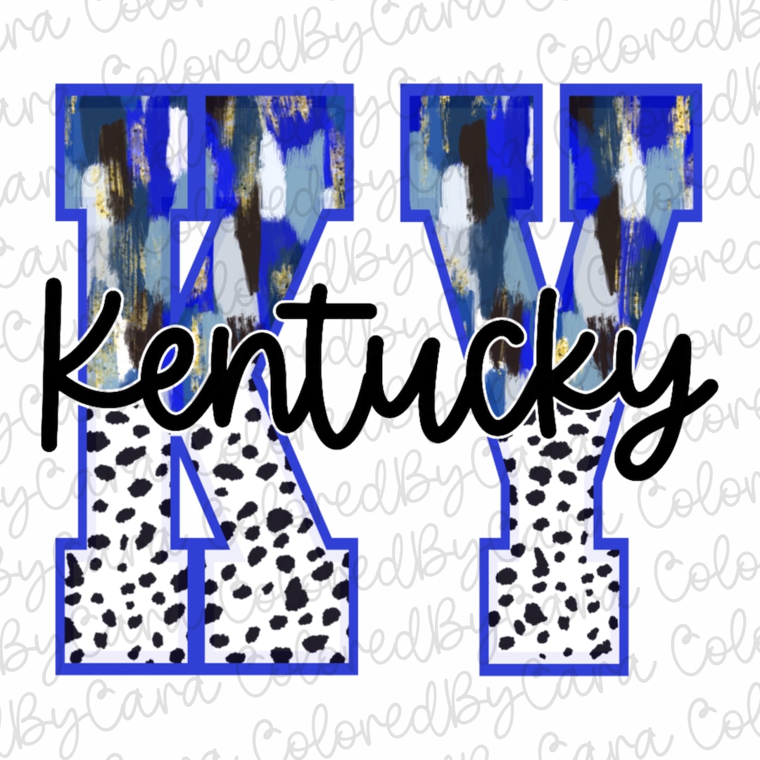Kentucky Png/ KY Png/ Brushstrokes/ Dalmatian/ Preppy State Designs ...