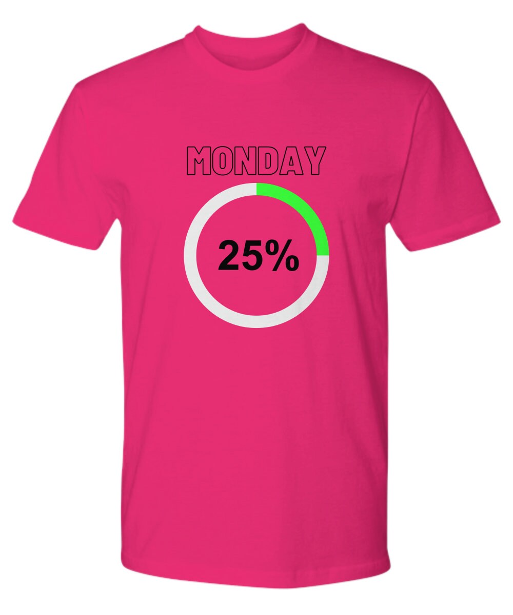 Days of the Week Shirt, Low Battery, Monday, Tuesday, Wednesday ...