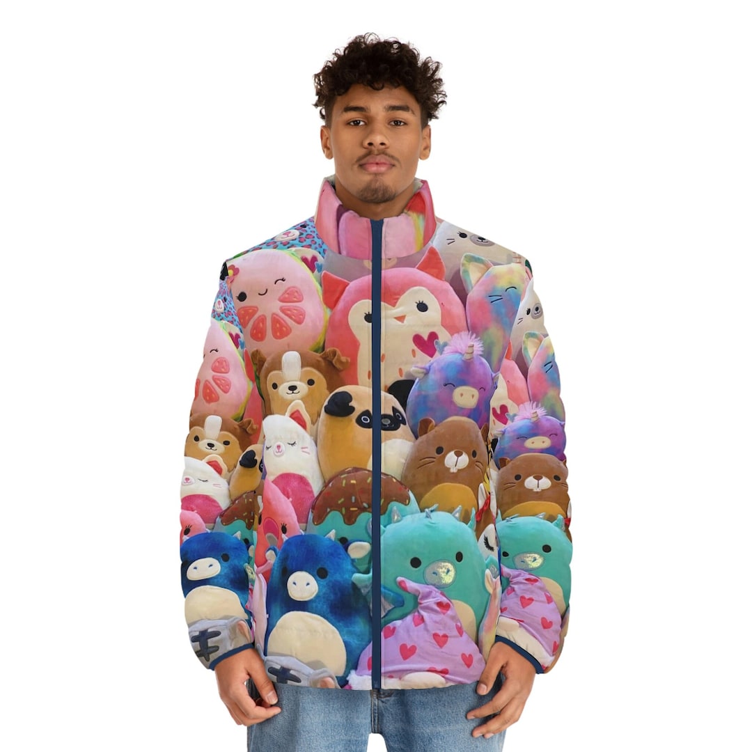 Kawaii Plushie Plushy Men's Puffer Jacket - Etsy