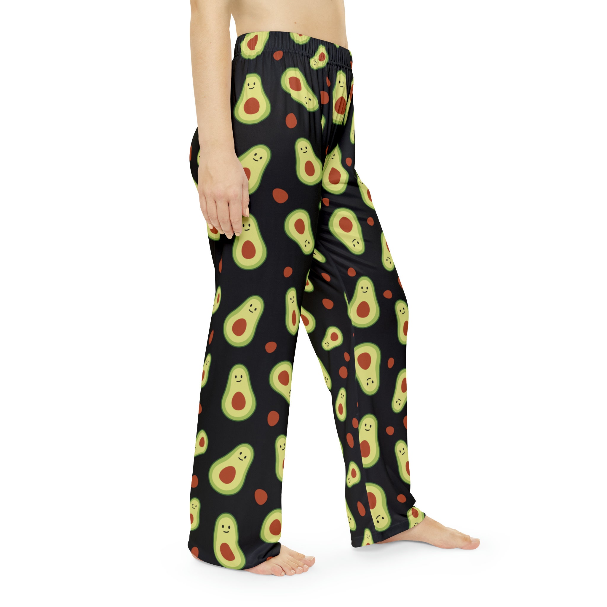 Avocado Pajama Pants Black - Etsy