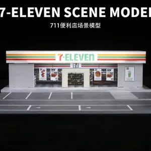 7 Eleven Diorama - Etsy