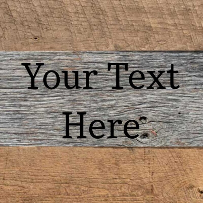 Reclaimed Wood Signs - Etsy