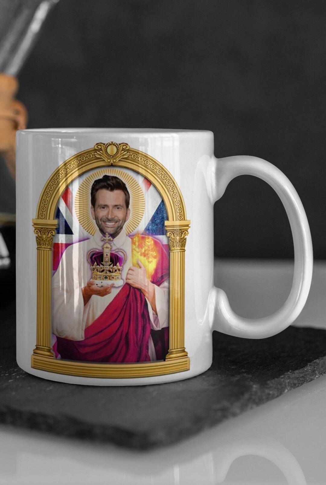Saint David Tennant Mug 11oz or 20oz David Tennant Cup - Etsy