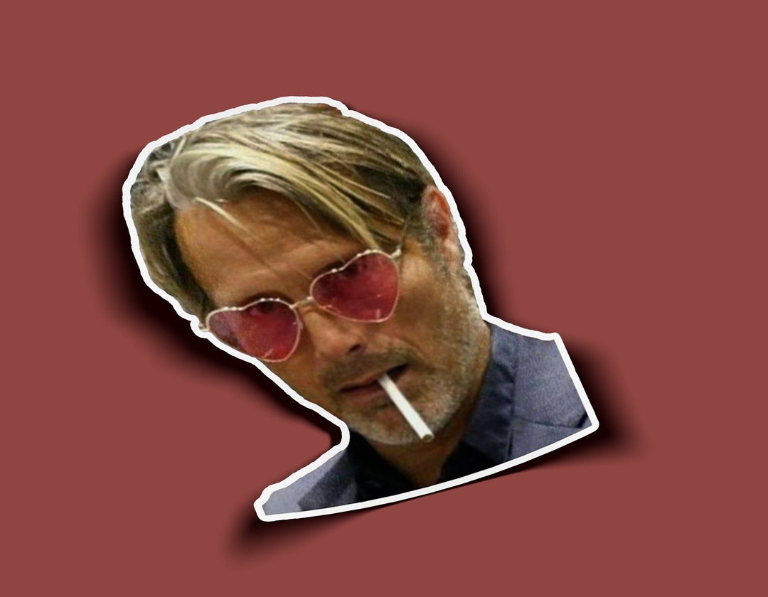 Mads Mikkelsen Sticker BOGO Buy One Get One Free - Etsy