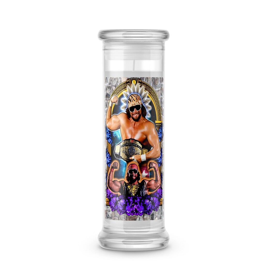 Saint Macho Man Randy Savage Candle Macho Man Randy Savage Prayer ...