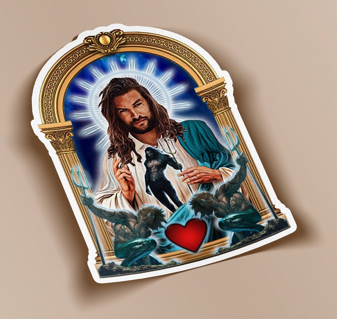 Saint Jason Momoa Sticker BOGO Buy One Get One Free - Etsy