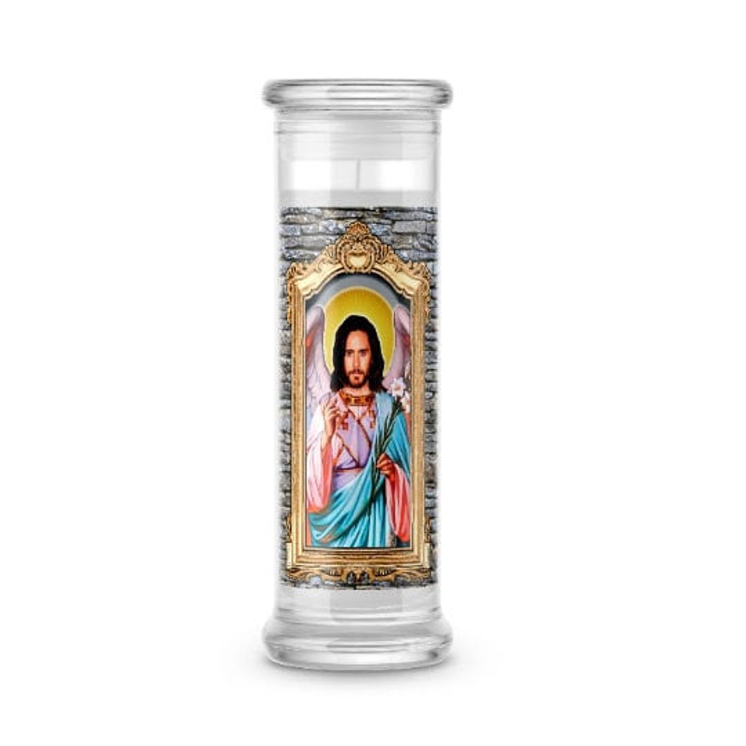 Saint Jared Leto Candle Saint Jared Leto Prayer Candle - Etsy