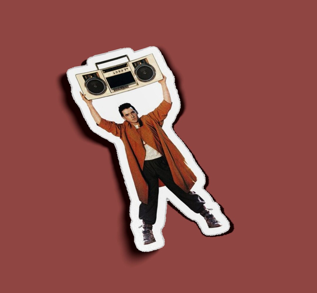 John Cusack Sticker Say Anything Sticker BOGOF Buy One Get One Free - Etsy